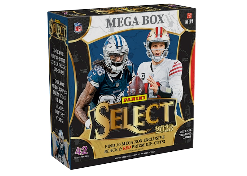 2023 Panini Select Football Mega Box (Black and Red Die-Cuts) - 2023 - US