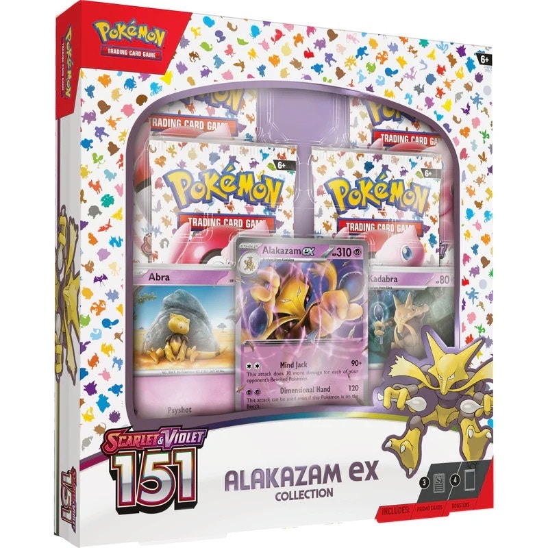 2023 Pokèmon Scarlet & Violet 151 Alakazam ex Box - 2023 - US