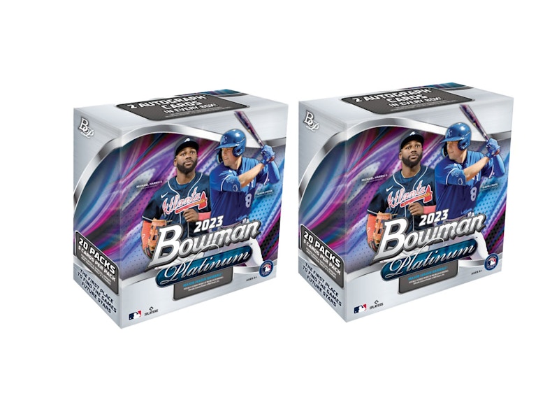 2023 Topps Bowman Platium Baseball Monster Box 2x Lot - 2023 - KR