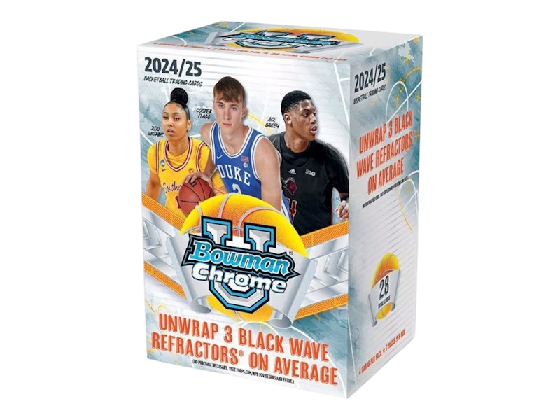 2024-25 Bowman Chrome University Basketball Blaster Box - 2024-25 - US