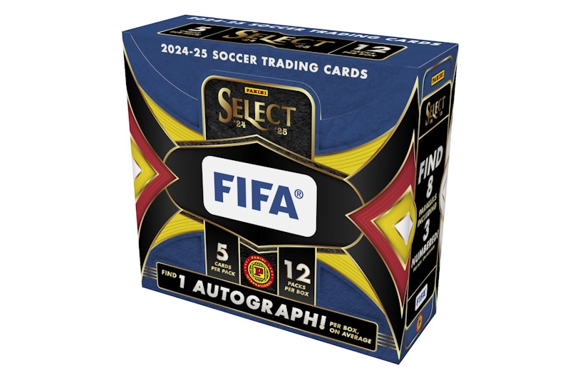2024-25 Panini Select FIFA Soccer International Hobby Box - 2024-25 - US