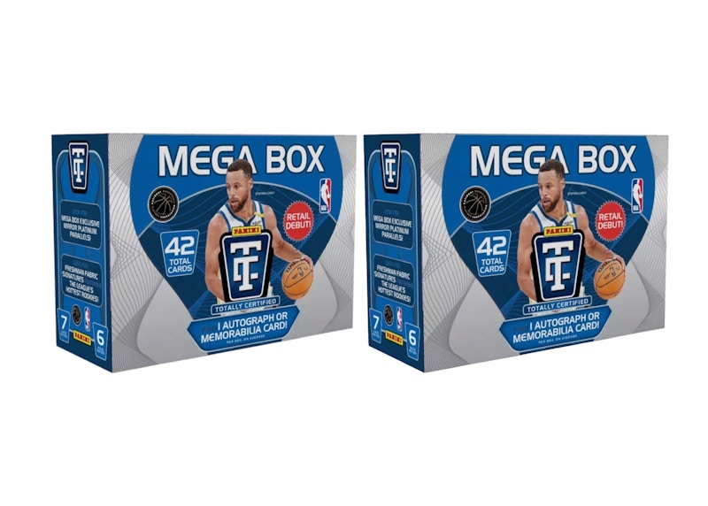 2024-25 Panini Totally Certified Basketball Mega Box 2x Lot - 2024-25 - US