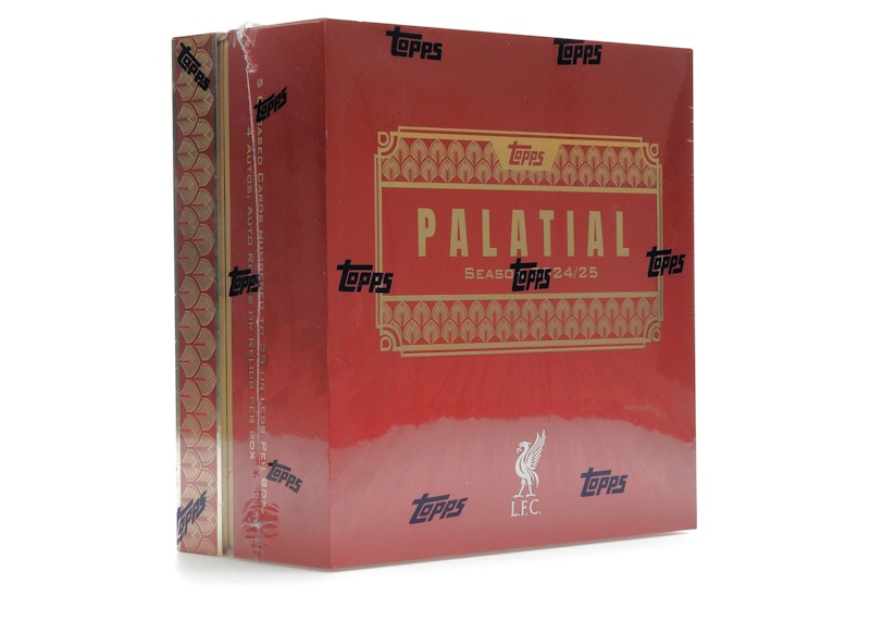 2024-25 Topps Palatial Liverpool FC Hobby Box - 2024-25 - GB