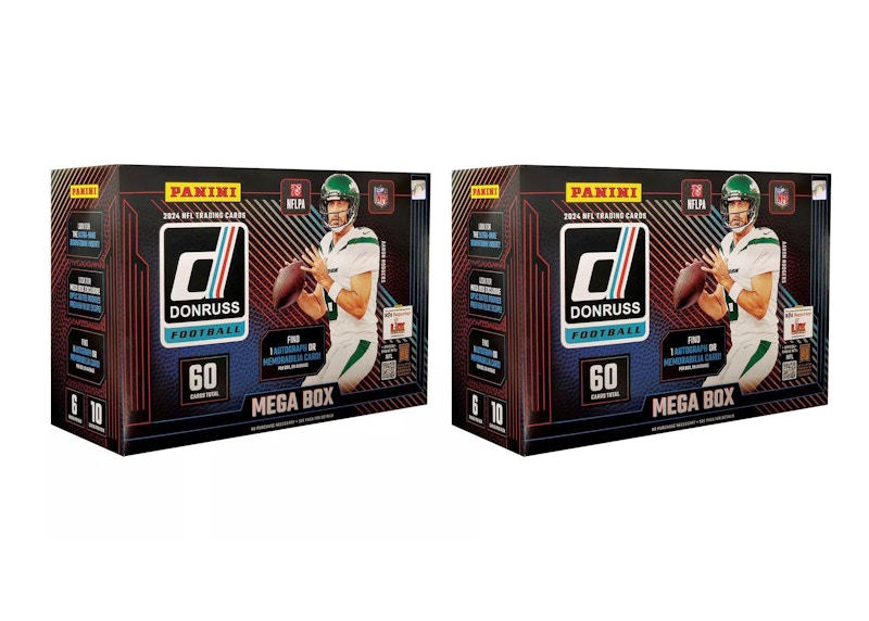 2024 Panini Donruss Football Mega Box Blue Scope 2x Lot - 2024 - US