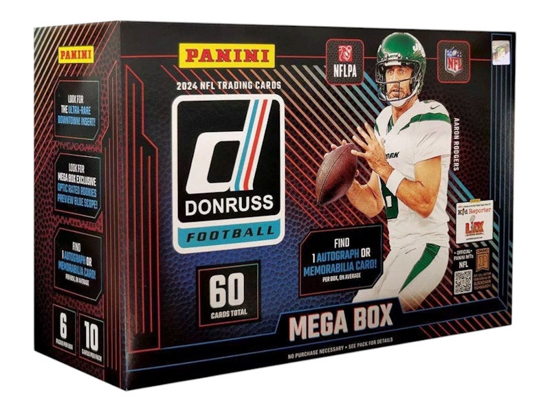 2024 Panini Donruss Football Mega Box Blue Scope - 2024 - US