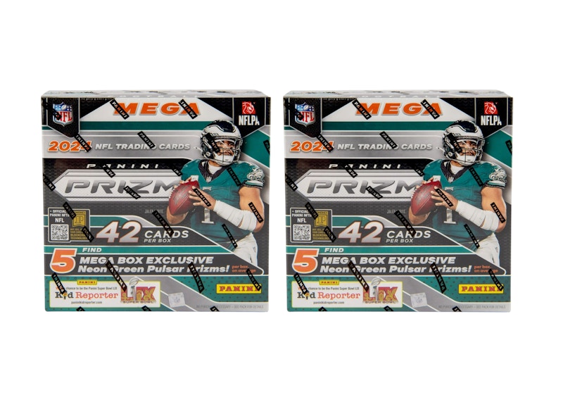 2024 Panini Prizm NFL Mega Box (Pink Pulsar Prizms) - 2024 - US
