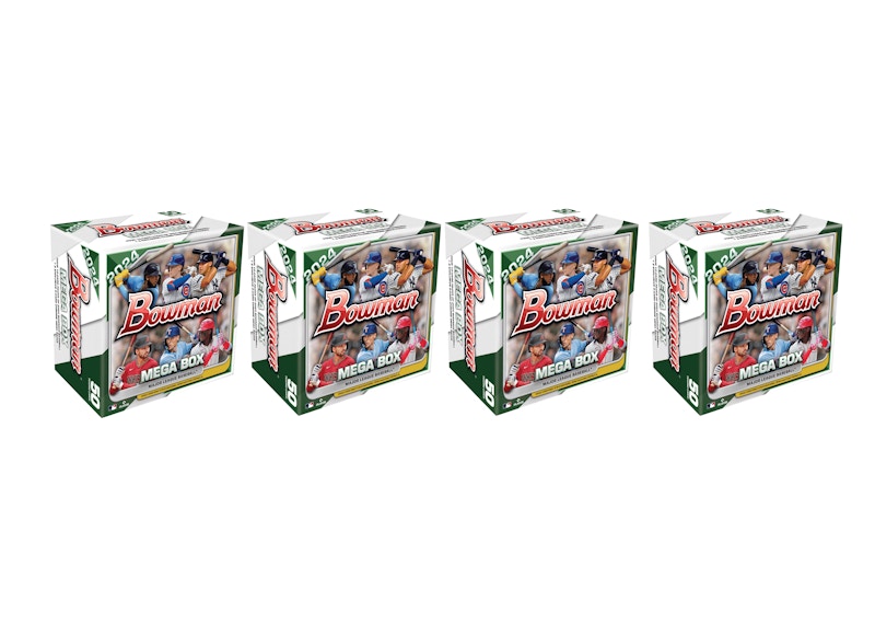 2024 Topps Bowman Baseball Mega Box 4x Lot - 2024 - US