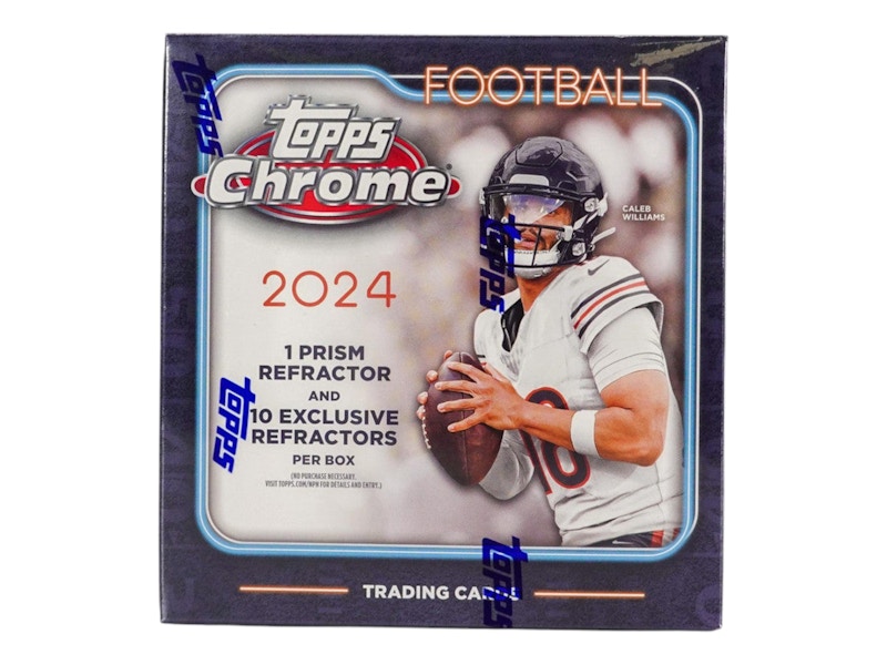 2024 Topps Chrome Football Mega Box - 2024 - US