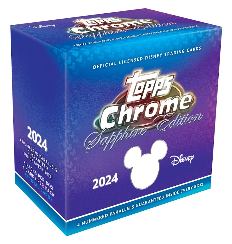 2024 Topps Disney Chrome Sapphire Edition Hobby Box - 2024 - US