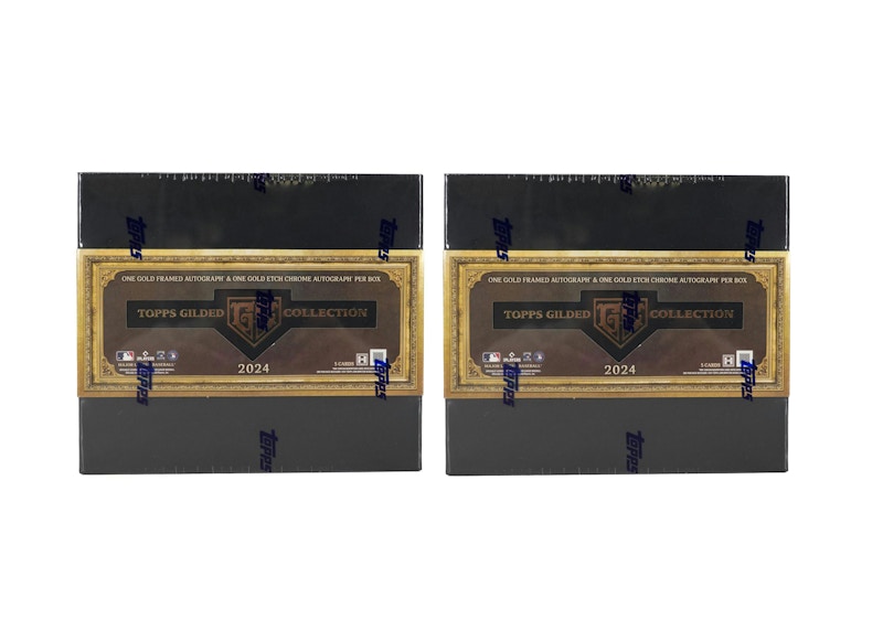 2024 Topps Gilded Collection Baseball Hobby Box 2x Lot - 2024 - US