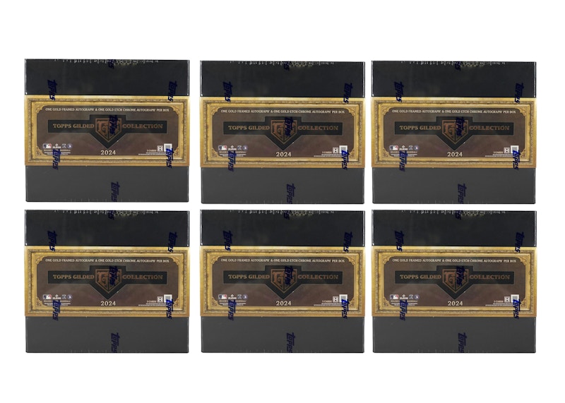 2024 Topps Gilded Collection Baseball Hobby Box 6x Lot - 2024 - US