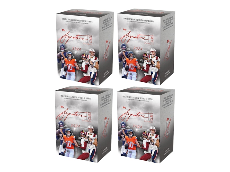 2024 Topps Signature Class Football Value Box 4x Lot - 2024 - US