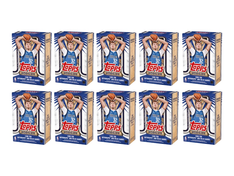 2025/26 Topps Basketball Value Box 10x Lot - 2025/26 - US