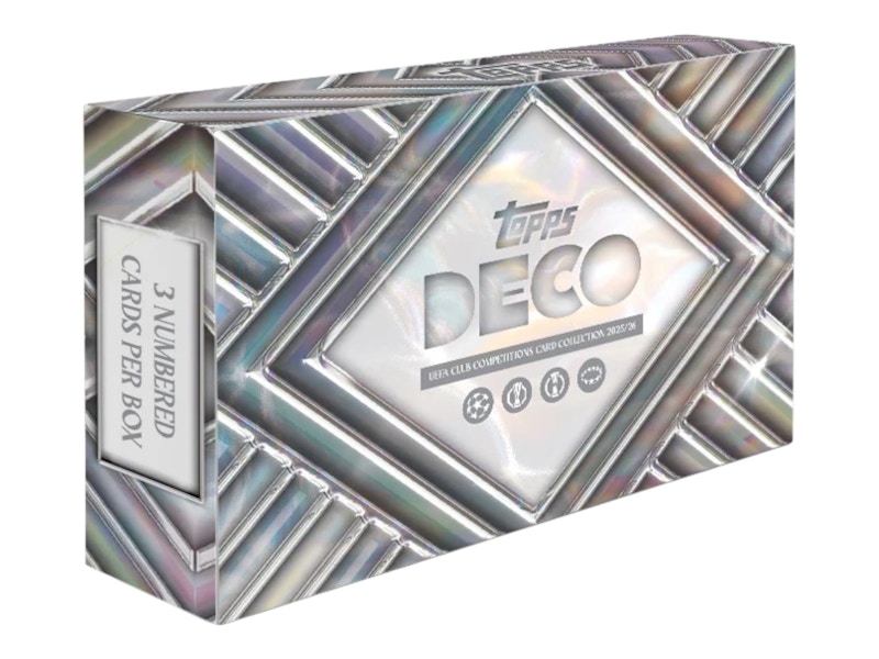 2025/26 Topps Deco UEFA Club Competitions Hobby Box - 2025/26 - US