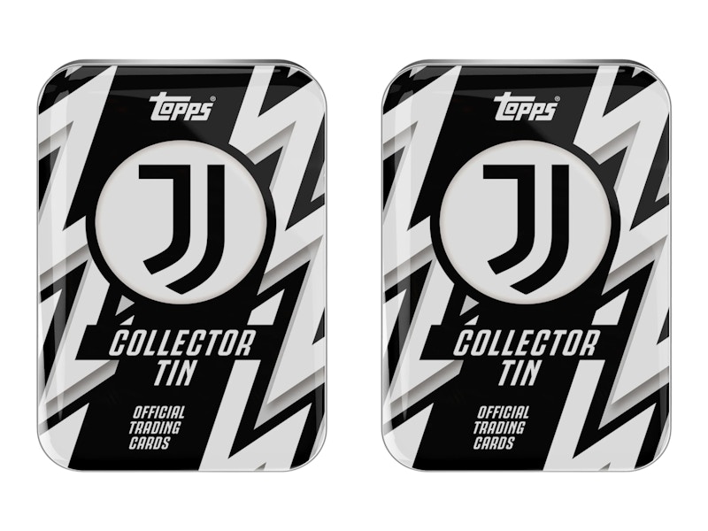 2025-26 Topps FCB Juventus Collector Tin 2x Lot - 2025-26 - US