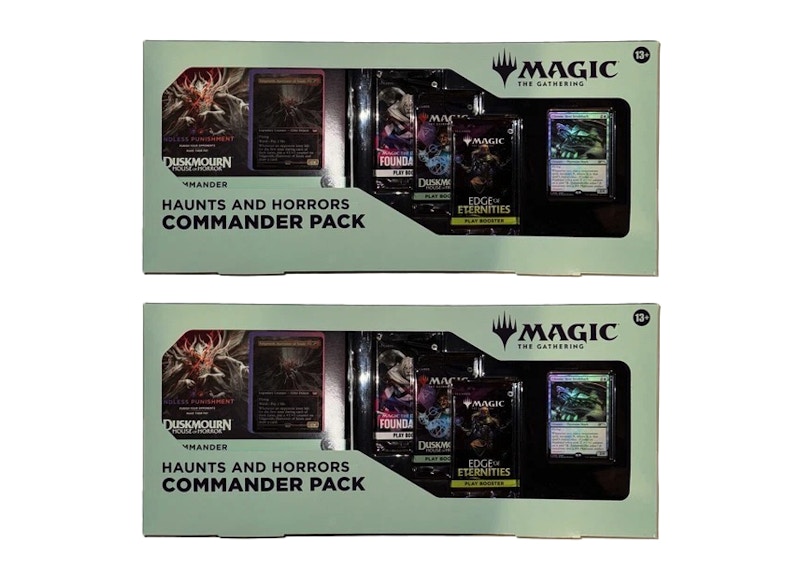 2025 Magic: The Gathering Haunts and Horrors Commander Pack Sam's Club ...