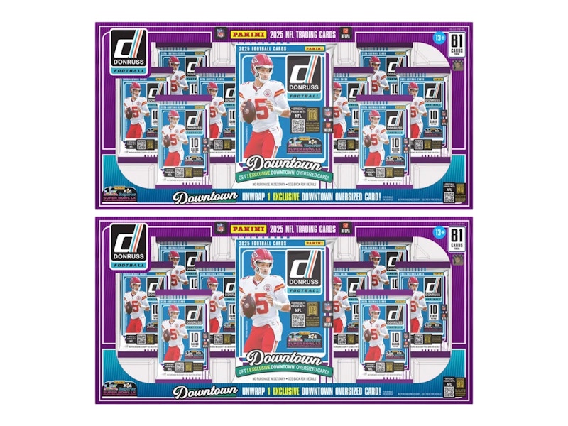 2025 Panini Donruss Football (Costco Exclusive) Bundle 2x Lot - 2025 - US