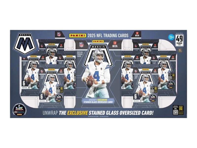 2025 Panini Mosaic Football Costco Exclusive Bundle Box - 2025 - US