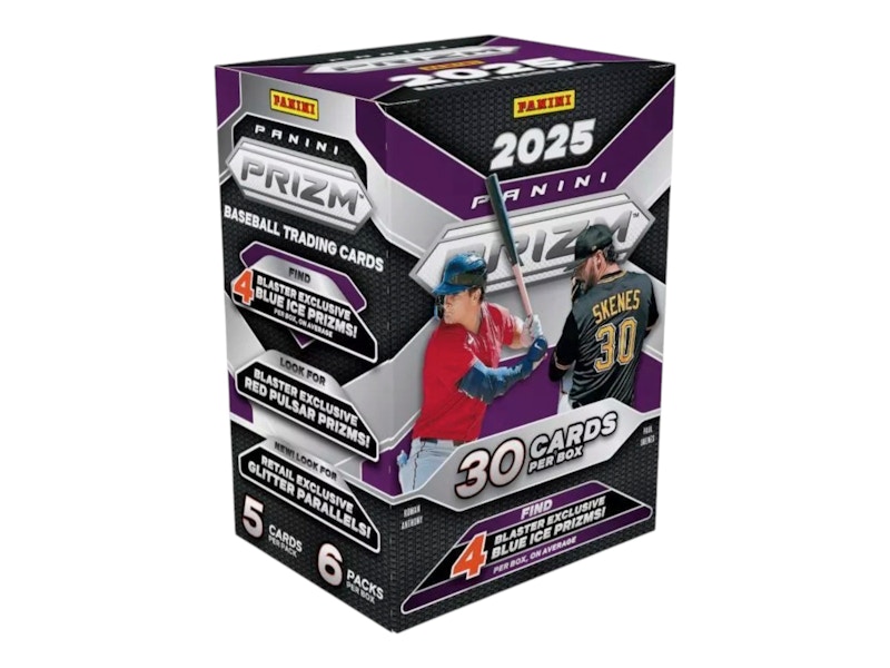 2025 Panini Prizm Baseball Blaster Box (Blue Ice) - 2025 - US