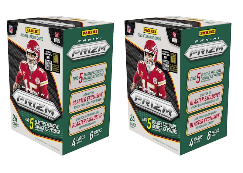 2025 Panini Prizm NFL Hobby Blaster Box 2x Lot - 2025 - US