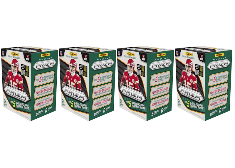 2025 Panini Prizm NFL Hobby Blaster Box 4x Lot - 2025 - US