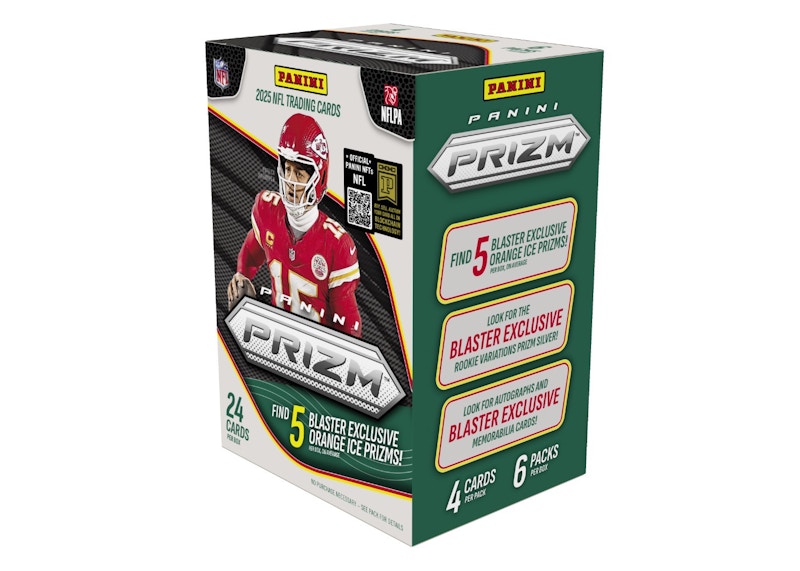 2025 Panini Prizm NFL Hobby Blaster Box - 2025 - US