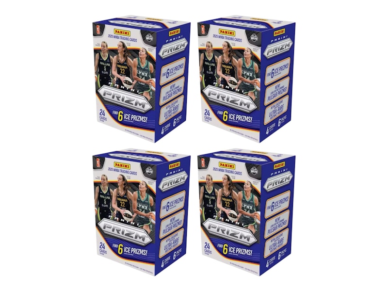 2025 Panini Prizm WNBA (Ice Prizms) Blaster Box 4x Lot - 2025 - US