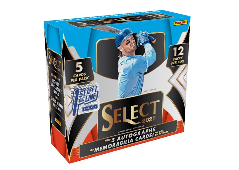 2025 Panini Select Baseball 1st of the Line Hobby Box - 2025 - US
