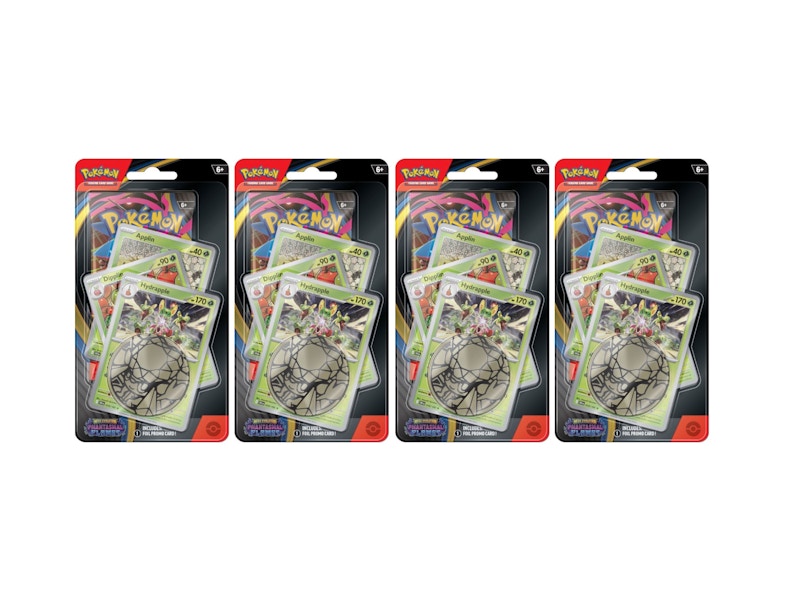 2025 Pokémon Mega Evolution Phantasmal Flames Hydrapple Blister Pack 4x ...
