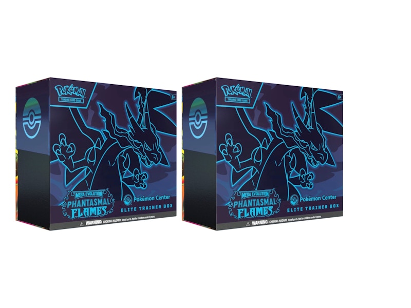 2025 Pokémon Mega Evolution Phantasmal Flames Pokemon Center Elite ...