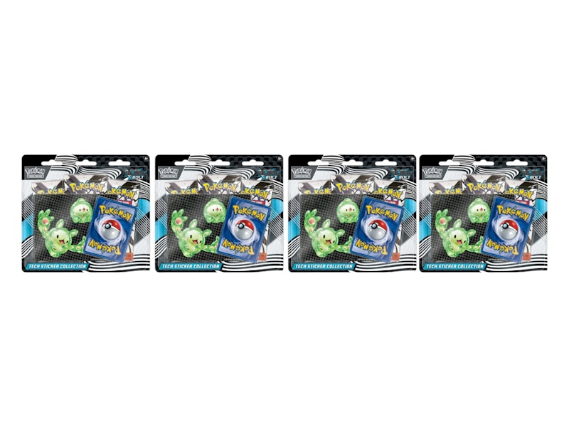 2025 Pokémon Scarlet & Violet Black Bolt Tech Sticker Collection ...