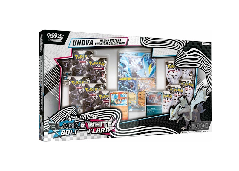 2025 Pokémon Scarlet & Violet Black Bolt & White Flare Unova Heavy ...