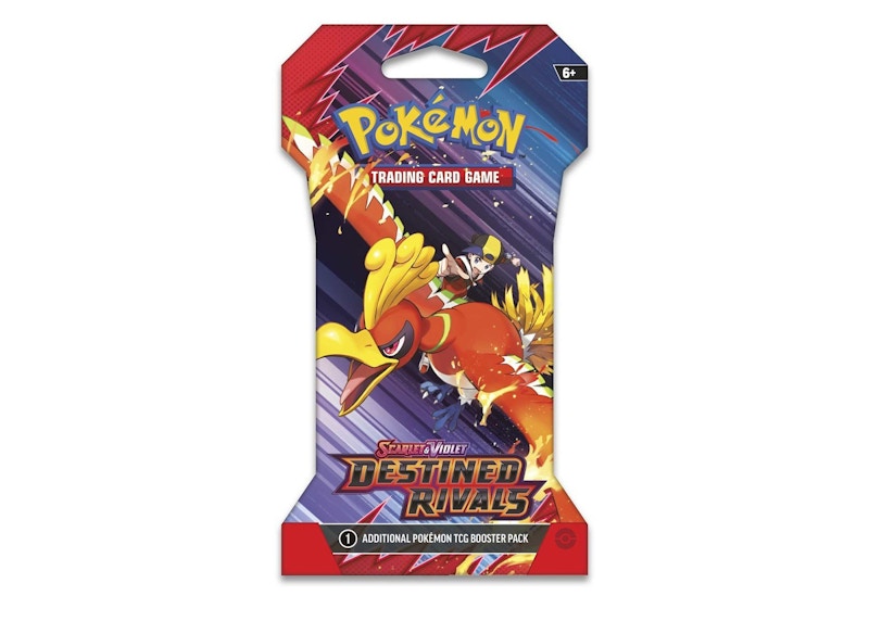 2025 Pokémon Scarlet & Violet Destined Rivals Booster Pack (Artwork May ...