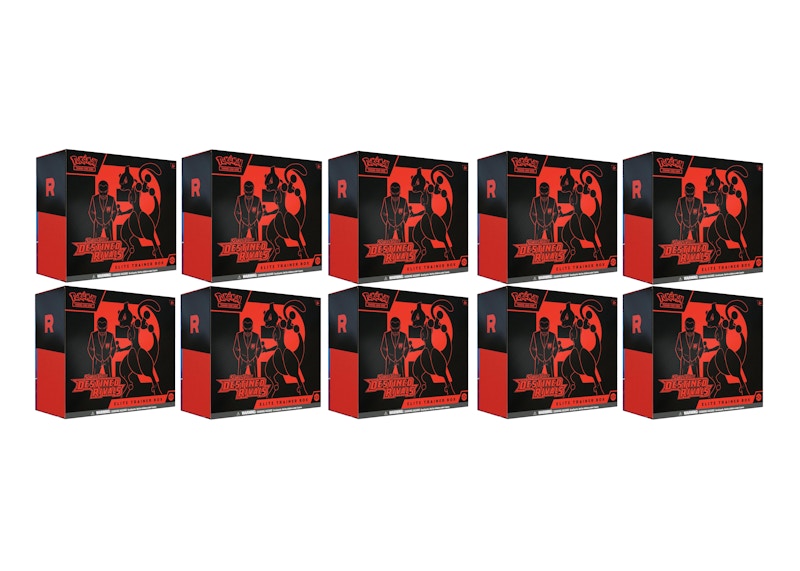 2025 Pokémon Scarlet & Violet Destined Rivals Elite Trainer Box 10x Lot ...