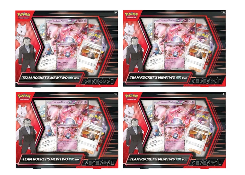 2025 Pokémon Scarlet & Violet Destined Rivals Team Rocket's Mewtwo EX ...