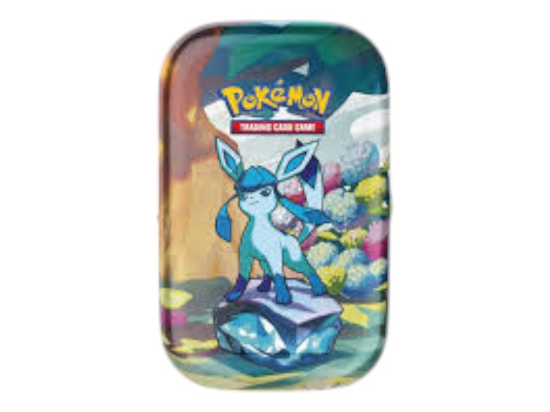 2025 Pokémon Scarlet Violet Prismatic Evolutions Glaceon Tin - 2025 - US