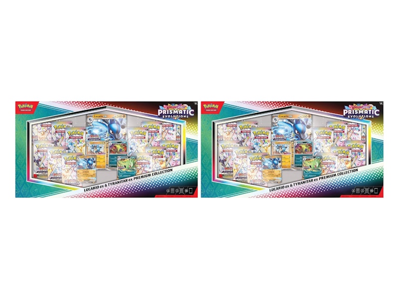 2025 Pokémon Scarlet & Violet Prismatic Evolutions Lucario ex ...