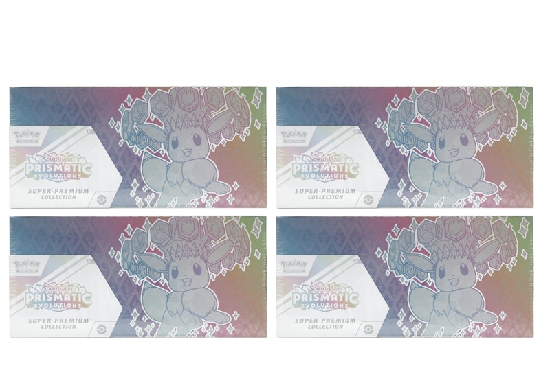 2025 Pokémon Scarlet & Violet Prismatic Evolutions Super Premium ...