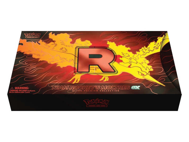 2025 Pokémon Team Rocket Moltres ex Ultra-Premium Collection - 2025 - US