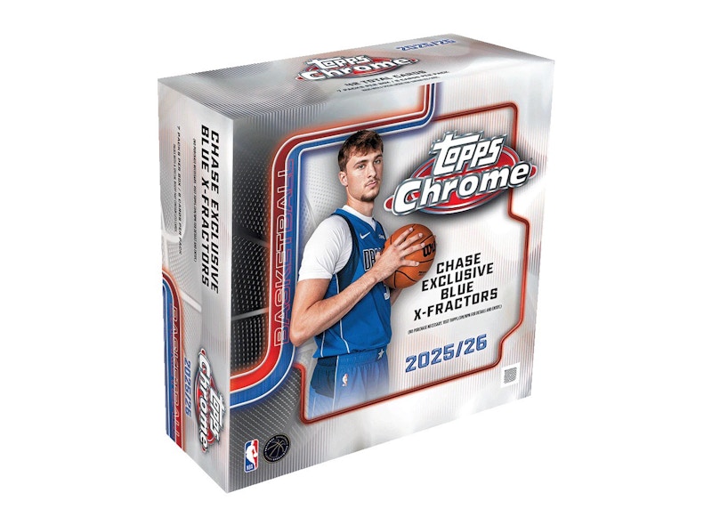 2025-26 Topps Chrome Basketball Mega Box - 2025-26 - US