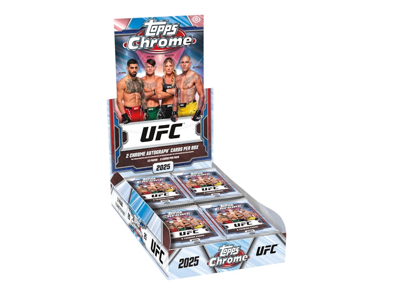 2025 Topps Chrome UFC Hobby Box - 2025 - US