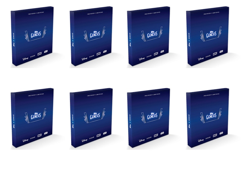 2025 Topps Disney Genesis Hobby Box 8x Lot - 2025 - US