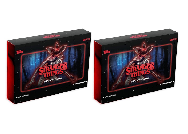 2025 Topps Stranger Things Hobby Box 2x Lot - 2025 - GB