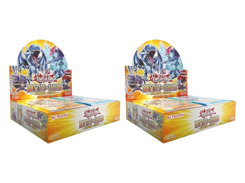 2025 Yu-Gi-Oh! Battles of Legend Monster Mayhem Booster Box 2x Lot ...