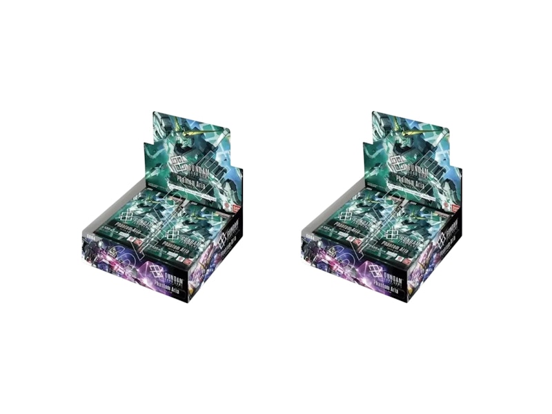 2026 Bandai Gundam Card Game Phantom Aria Booster Box (Japanese) 2x Lot ...