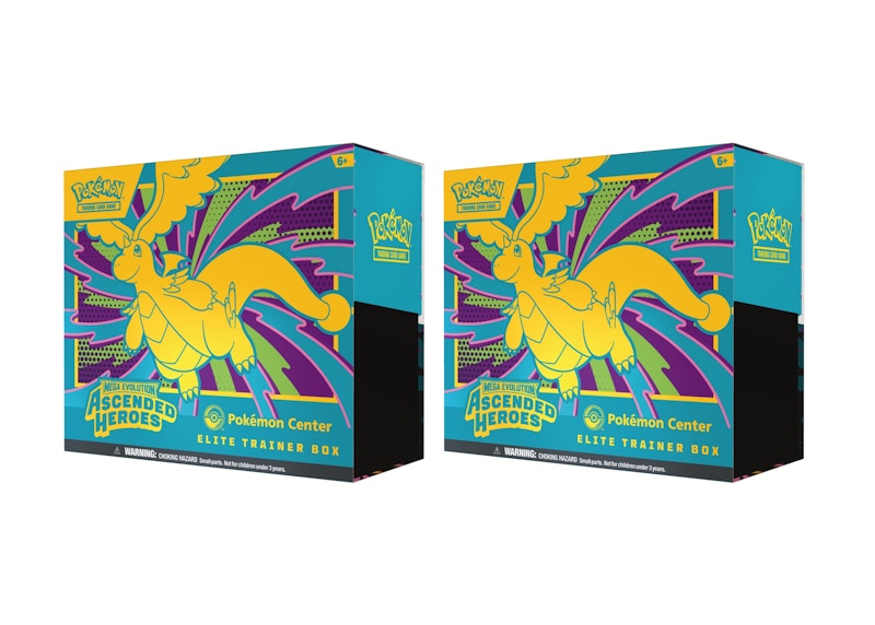 2026 Pokémon Mega Evolution Ascended Heroes Pokemon Center Elite ...