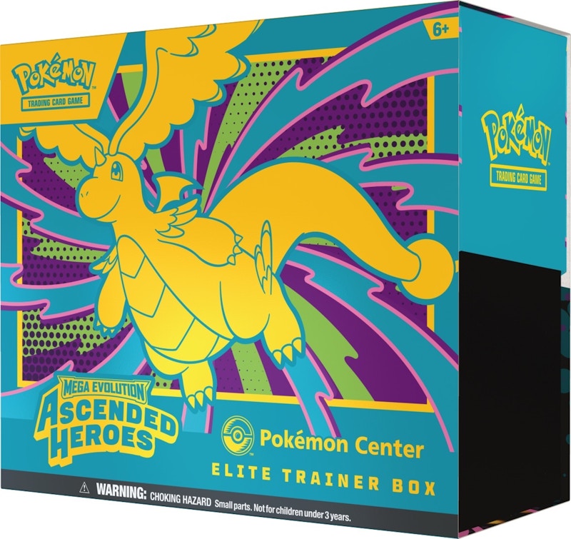 2026 Pokémon Mega Evolution Ascended Heroes Pokemon Center Elite Trainer Box - 2026 - US