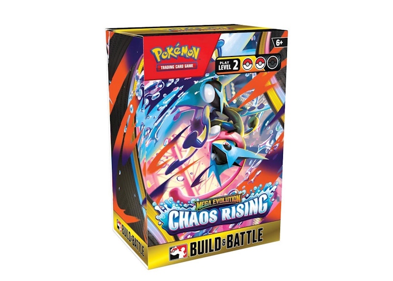 2026 Pokémon Mega Evolution Chaos Rising Build and Battle Box - 2026 - ES