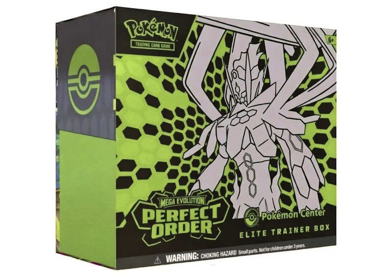 2026 Pokémon Mega Perfect Order Pokemon Center Elite Trainer Box - 2026 ...