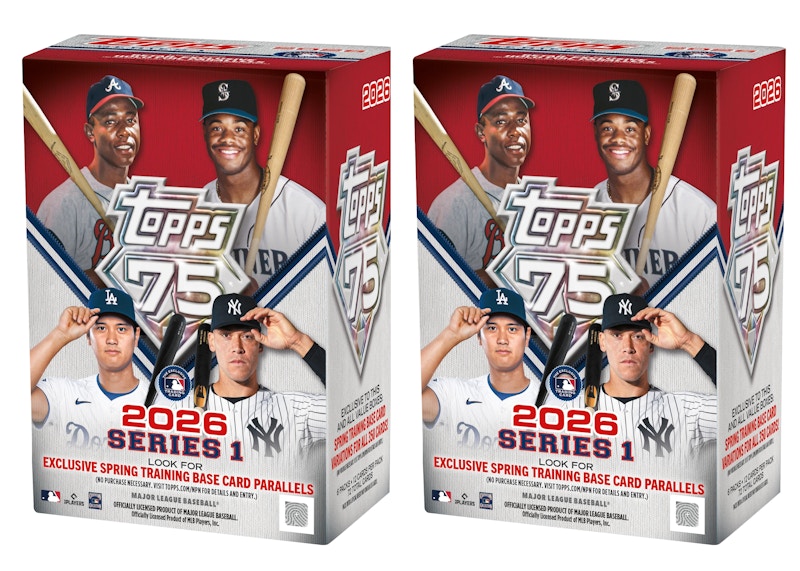 2026 Topps Series 1 Baseball Value Box 2x Lot - 2026 - US